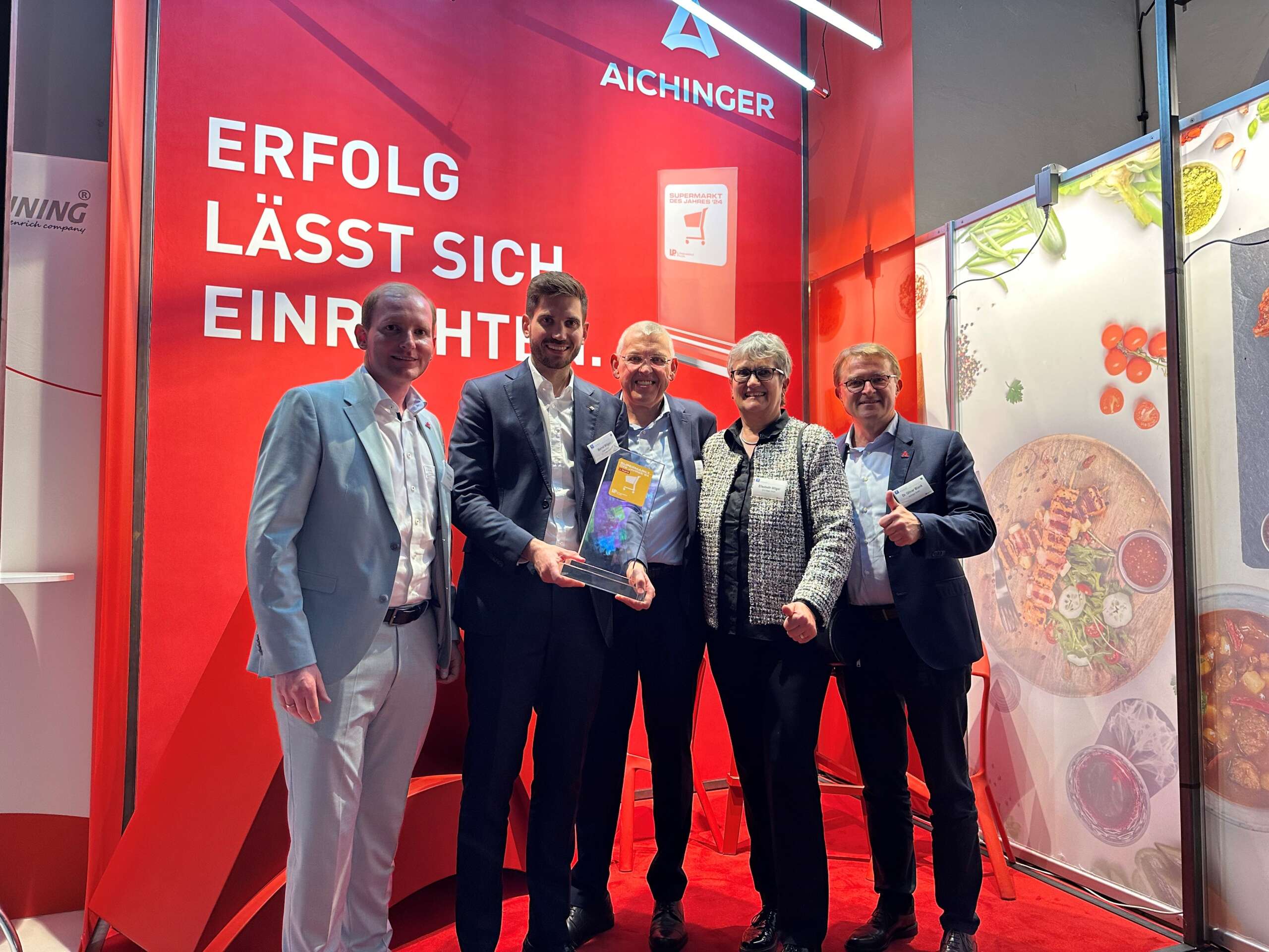 AICHINGER - Supermarket of the Year: 3 out of 4 winners with service counters by AICHINGER